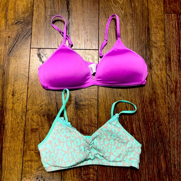 Accessories | 2 Girls Bras | Poshmark